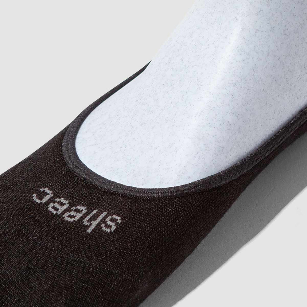 Black Extra Low Cut Socks | Ultra Low No-Show Socks | Active | Sheec