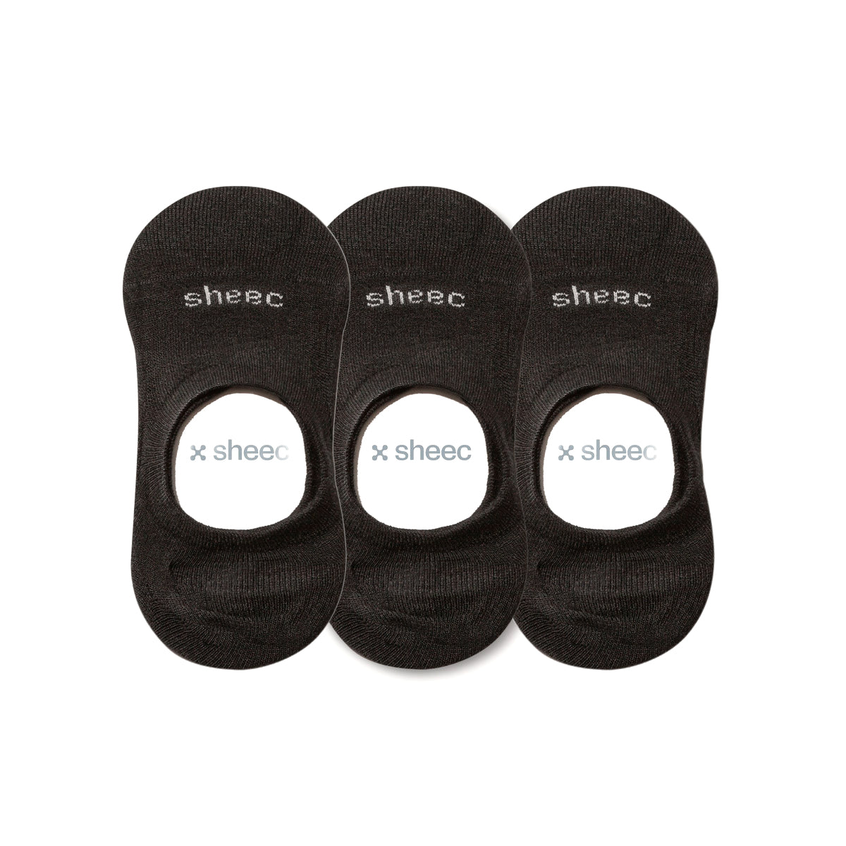 No-Show Black Low Cut Socks | Low Modal Socks | Active | Sheec