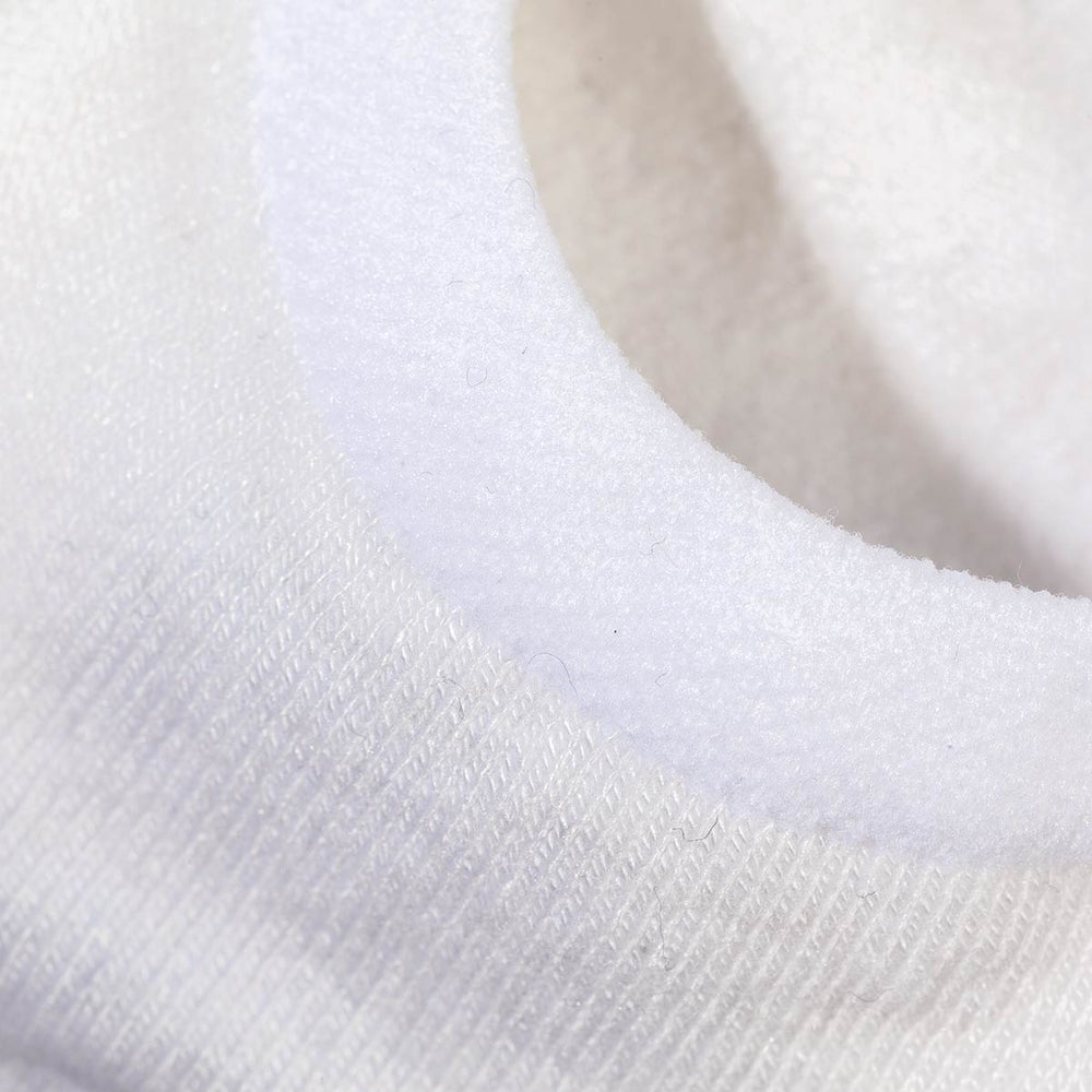 White Footie Socks | No-Show White Mid Cut Socks | Active | Sheec