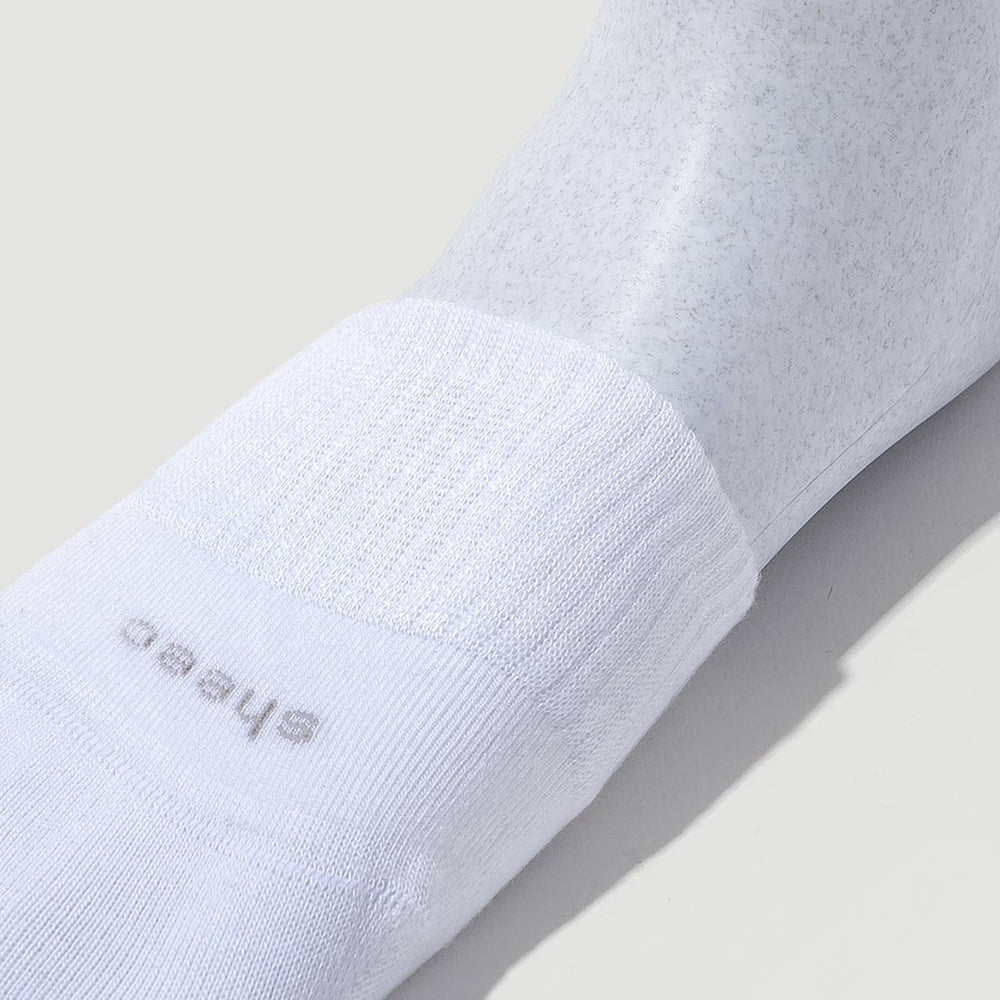 No-Show White Half Socks | Toe Cover Socks | Sheec