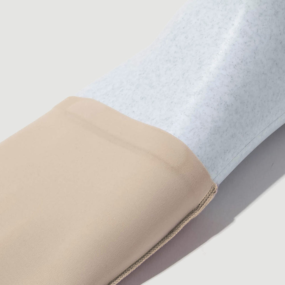 Thin Cream Toe Cover Socks | No-Show Half Socks | Sheec